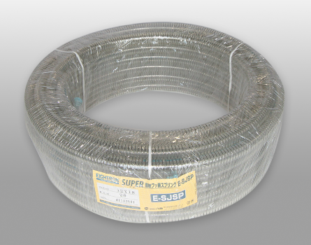 Flexible Fluorine (ETFE) Resin SUS Spring Wire Hose [Model Number: E ...
